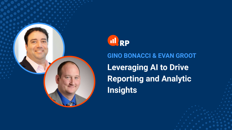 QRP Insight Series | Leveraging AI To Drive Reporting And Analytic ...